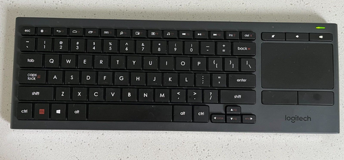 Logitech K830 Illuminated Black Keyboard -Bluetooth works but no Dongle | eBay