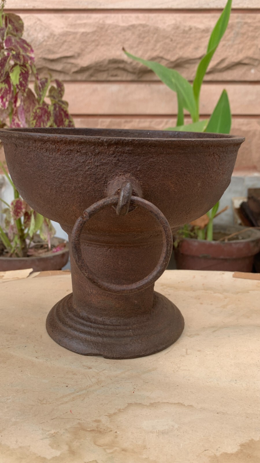 Antique Old Iron Bid Charcoal Cooking Gas Stove Sigdi Barbecue Tandoor ...