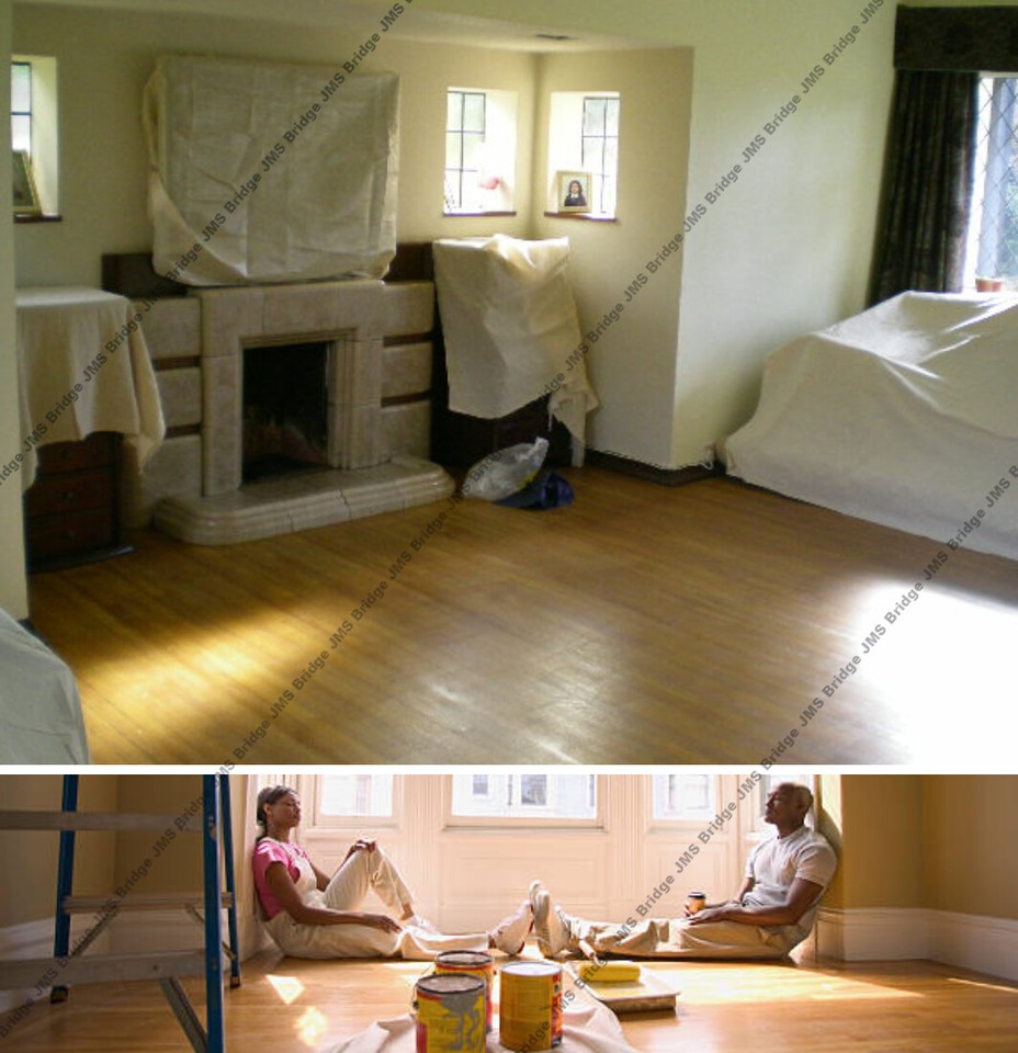 2 x Cotton Dust Sheets 12ft X 9ft Large Heavy Duty Decorating Paint ...