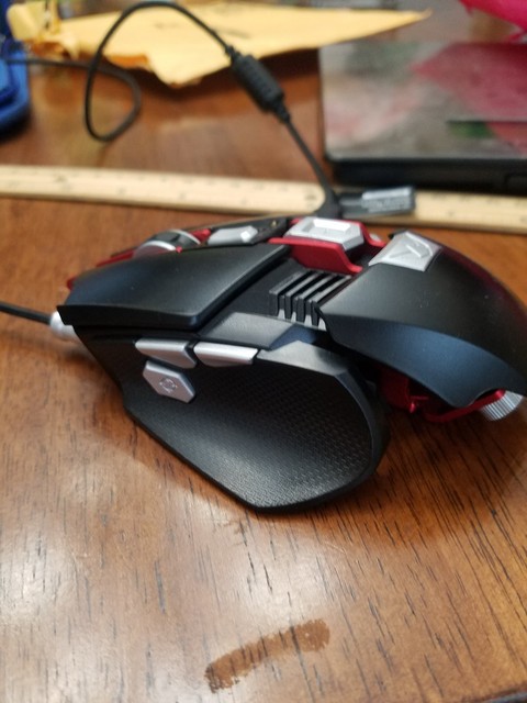 BlackWeb Wired Gaming Mouse With RGB Color-Changing LED & Programmable ...