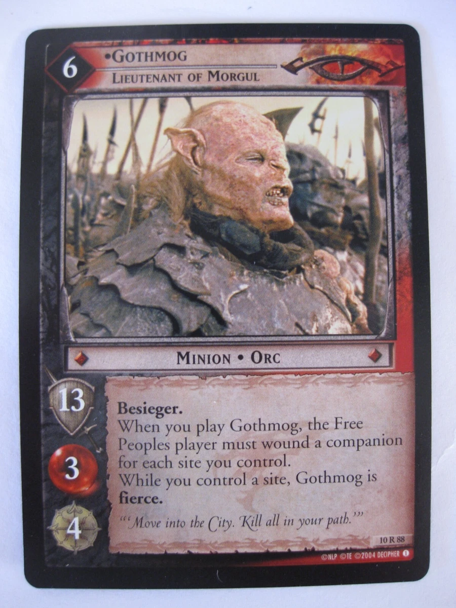 Gothmog Lord Of The Rings