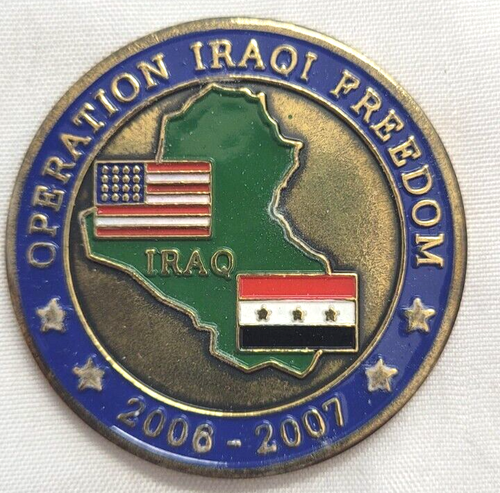 United States Air Force Challenge Coin Operation Iraqi Freedom 2006 ...