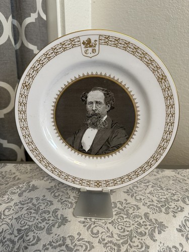 Collectible The Charles Dickens Centenary Plate 1870-1970 - 10½" Bone ...