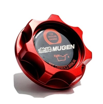 RED RACING OIL CAP FOR HONDA 92-95 EG6 HATCHBACK CIVIC EG SI TURBO ...