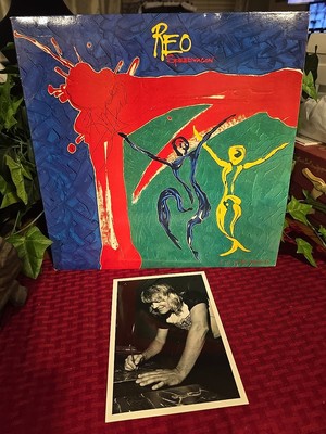 Autographed Bruce Hall REO Speedwagon Life As We Know It Album And ...