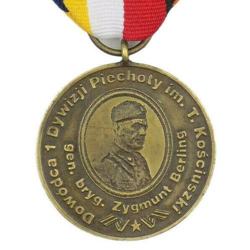 671 WWII POLISH 1ST TADEUSZ KOŚCIUSZKO INFANTRY DIVISION GEN. BERLING ...