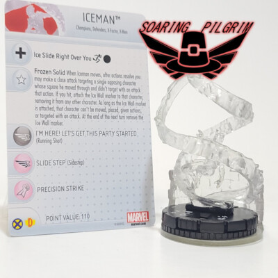 Marvel Heroclix ICEMAN - 051 - SUPER RARE Uncanny X-Men Set #51 | eBay