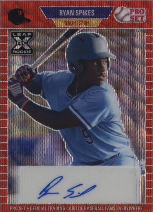 2021 Leaf Pro Set Metal - 1989 Pro Set Autographs Ryan Spikes #PA-RS3 ...
