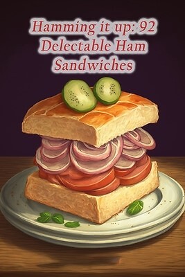 Hamming it up: 92 Delectable Ham Sandwiches by Sait, Zesty Zestville ...
