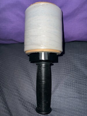 Box pallet parcel manual black handle stretch shrink wrap dispenser ...