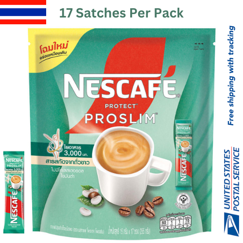 Nescafe Protect Proslim Weight Diet Management 3 in 1 Instant Coffee ...