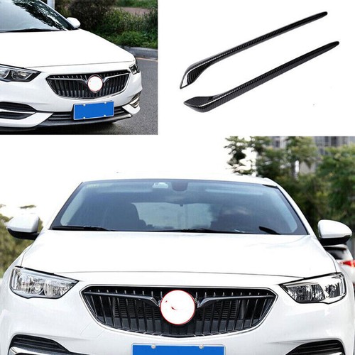 For Buick Regal 2017-2020 Front Grille Grill Ring Cover Trim ABS Carbon ...