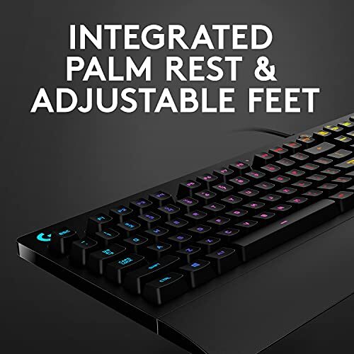 213 Prodigy Gaming Keyboard, LIGHTSYNC RGB Backlit Keys, Spill ...