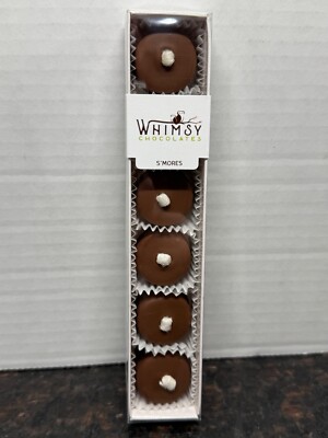 Whimsy Chocolates - S'MORES TRUFFLES - Milk Chocolate - NEW | eBay