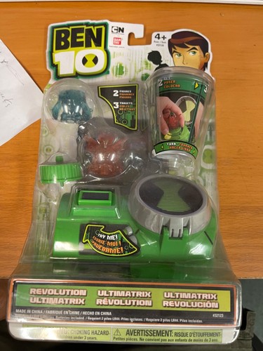 Ben 10 Revolution Ultimatrix Watch Spinning Ultimate Alien Bandai RARE ...