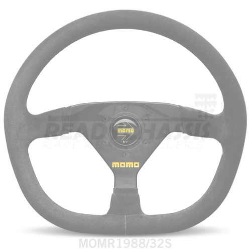 Fits MOMO MOD 88 Steering Wheel Black Suede R1988/32S | eBay