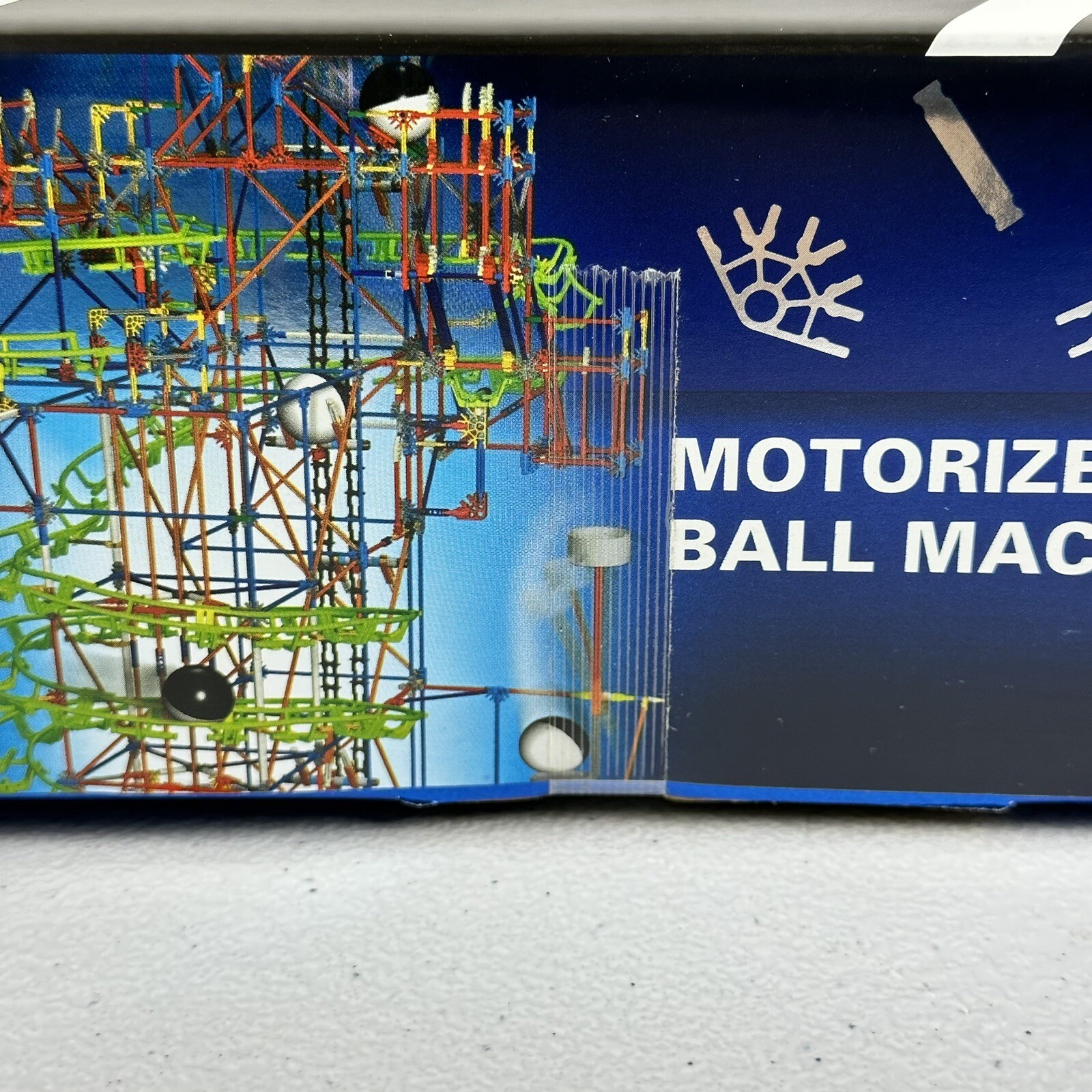 K'nex Motorized Madness Ball Machine 2004pc Building Kit Set 50086 ...