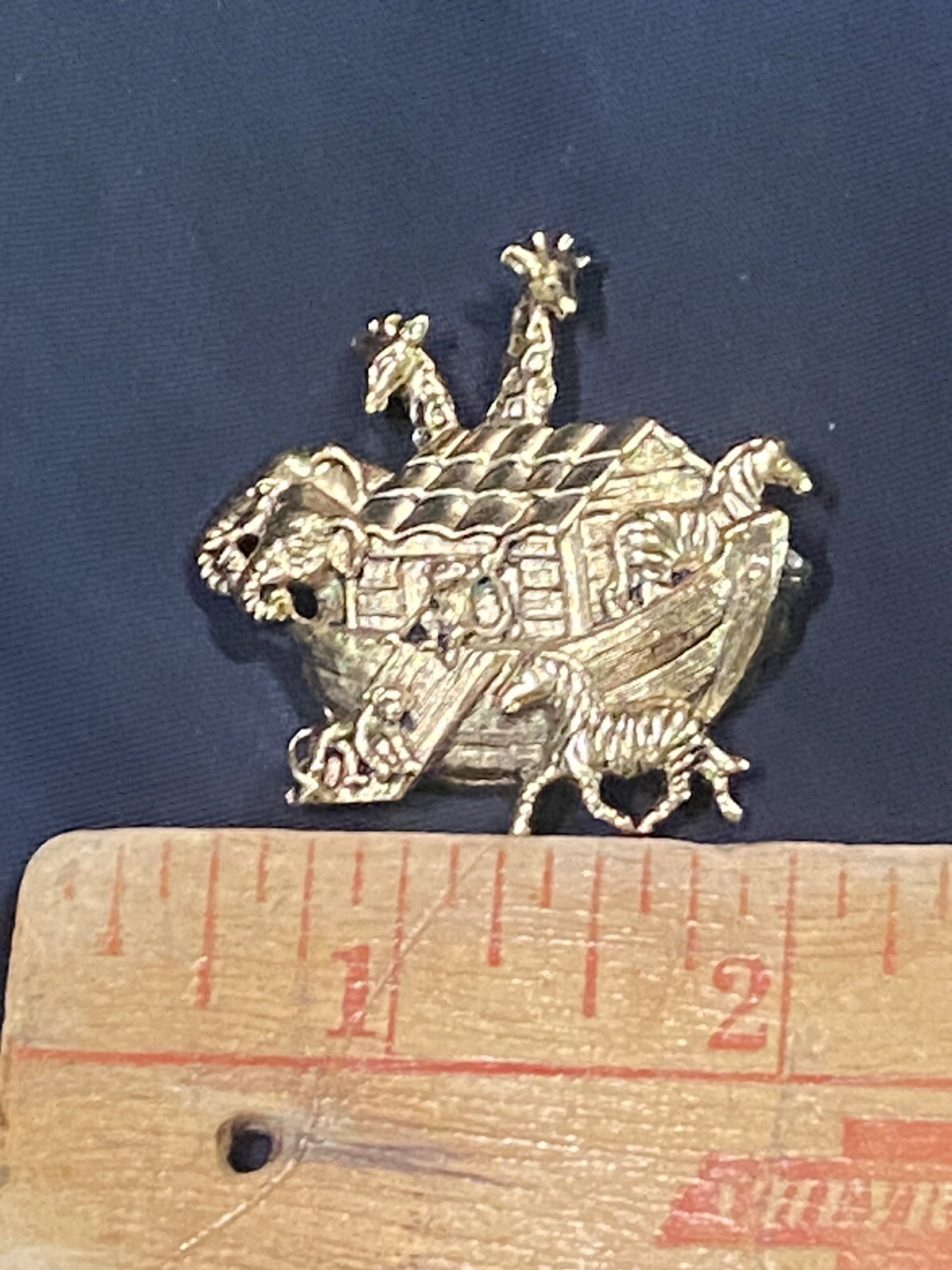 VINTAGE AVON GOLD TONE NOAHS ARCH BROOCH 1.75” SIGNED | eBay