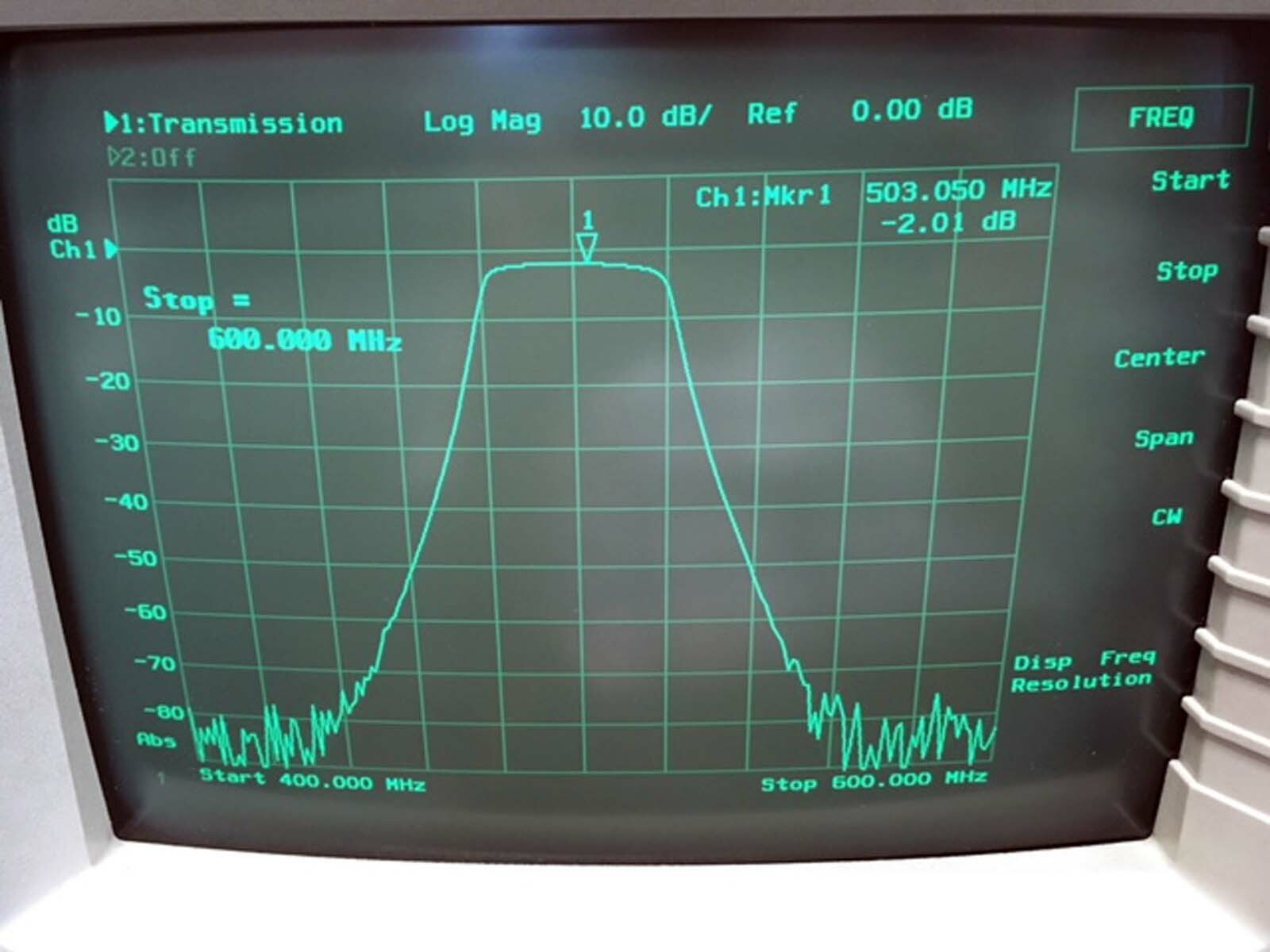 HP / AGILENT 8714B RF NETWORK ANALYZER 300kHz - 3000MHz, REAL TIME ...