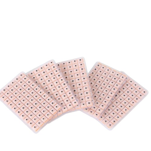 Colourful Ear Point Stickers Ear Pressure Massage Sticker Seed Bead ...