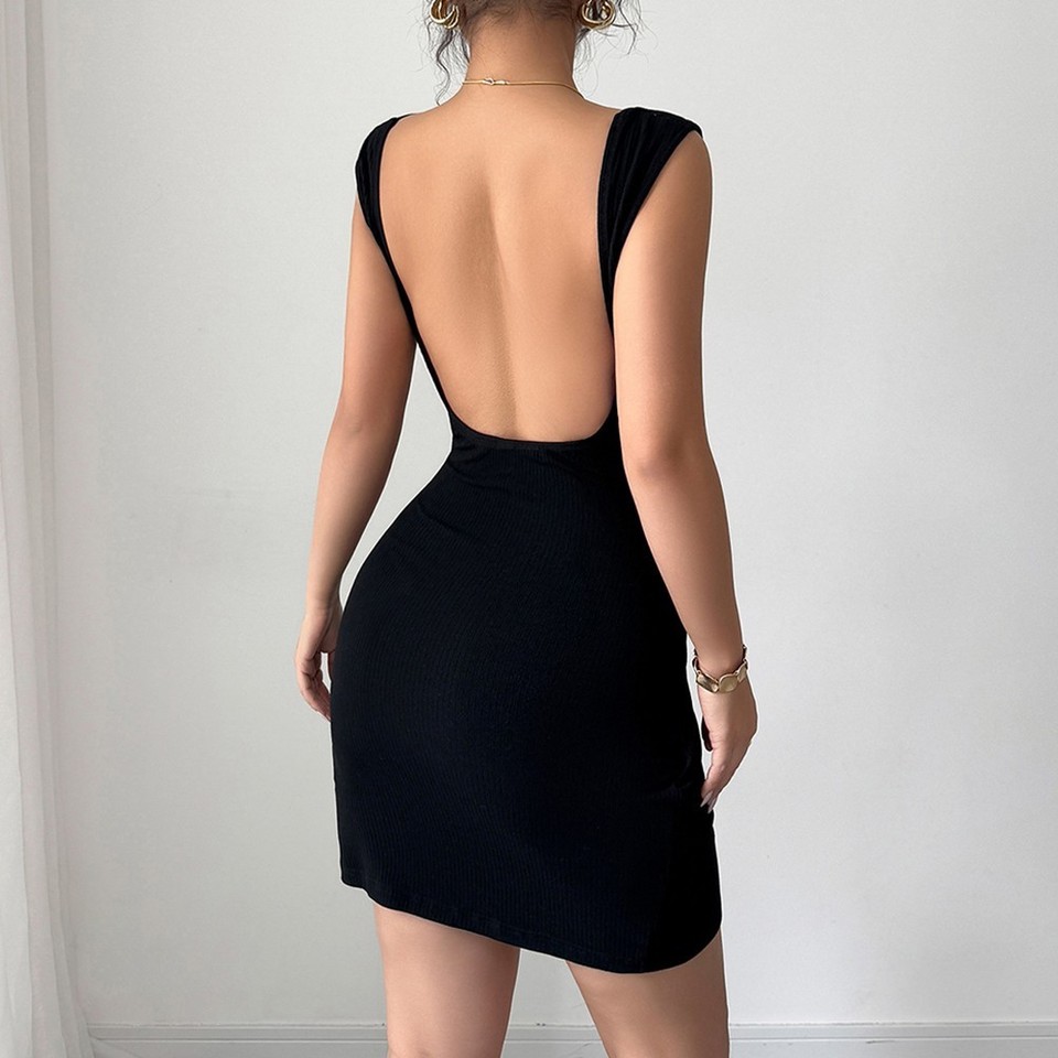 Body-hugging Dress Comfortable Breathable Fabric Fashionable Everyday ...