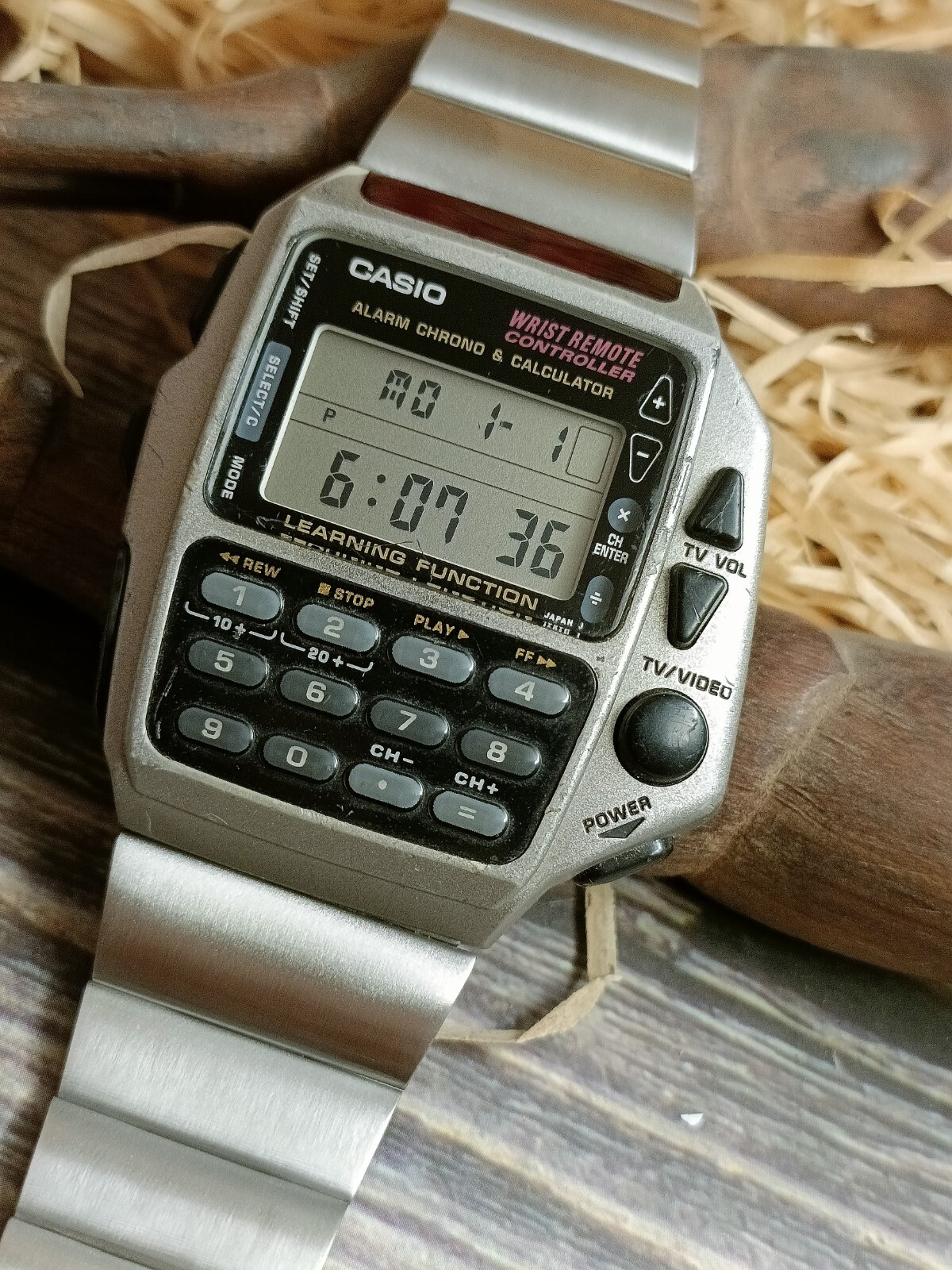 AUTHENTIC CASIO REMOTE CONTROLLER ALARM CHRONO JAPAN MEN'S CMD-40 ...