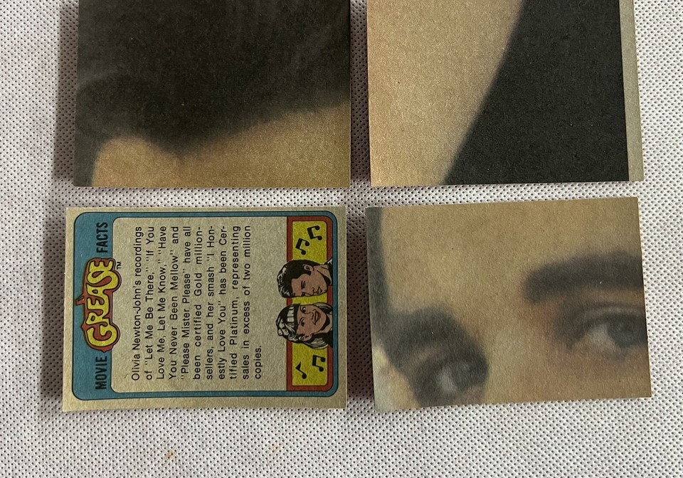 1978 Grease Lot Of (4) Cards | eBay