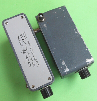 1pc HP 355C 11dB DC-1GHz RF BNC Hand tuning step attenuator | eBay