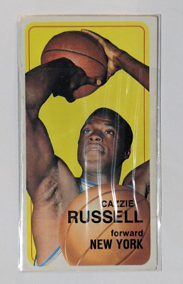 1970-71 Topps #95 Cazzie Russell Knicks Short Print Tall Basketball ...