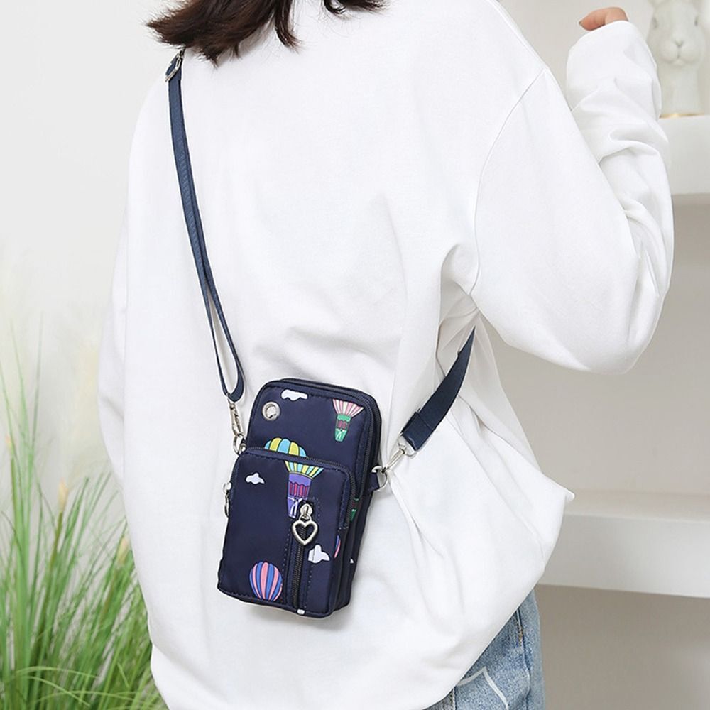 Headphone Plug Coin Purse Cell Phone Pouch Shoulder Bag Phone Crossbody ...