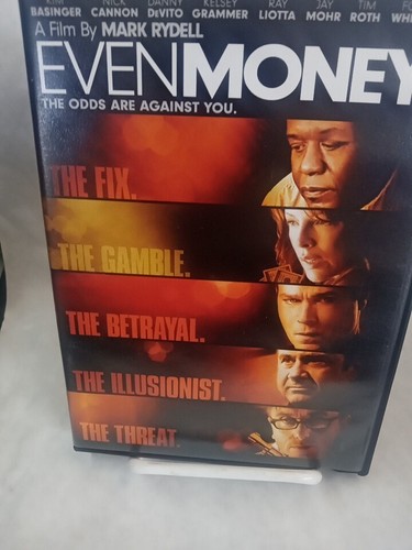 Even Money DVD Kim Basinger, Danny DeVito Kelsey Grammer | eBay