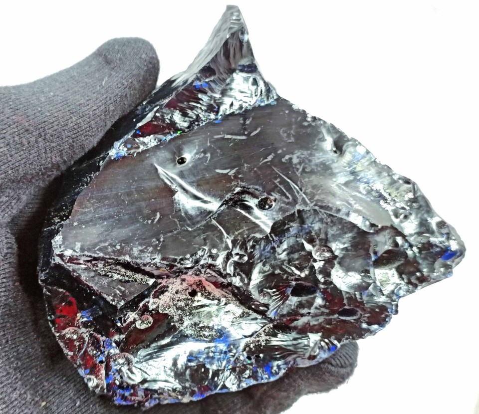 DYED 2375 CT UNTREATED/UNHEATED AESTHETIC BLUE ALEXANDRITE ROUGH EGL ...