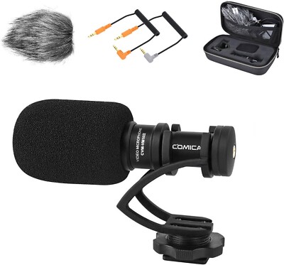 COMICA CVM-VM10II - Camera Microphone for Canon Nikon Sony Panasonic ...