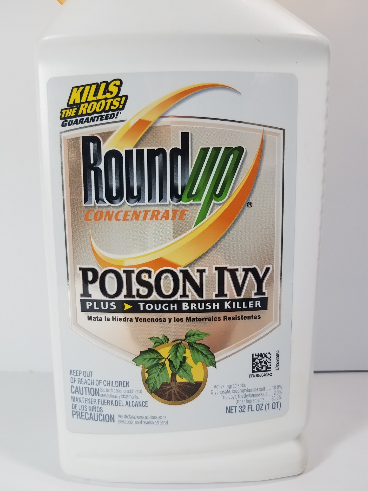 Roundup 5002310 Poison Ivy and Tough Brush Killer Concentrate - 32Oz ...