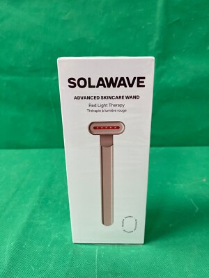 Solawave - Advanced Skincare Wand - Red Light Therapy -- ROSEGOLD- NEW ...