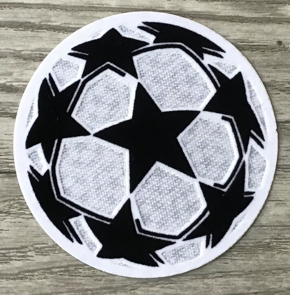 UCL UEFA Champions League Respect + Star Ball Patch Badge Parche ...