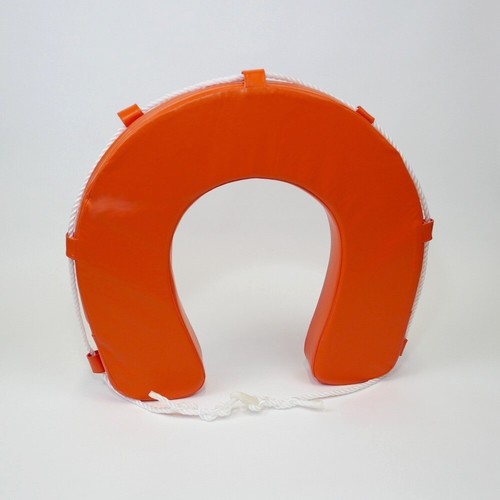 Lifebuoy Horseshoe - Orange Man Overboard Rescue Boat Yacht Sailing ...