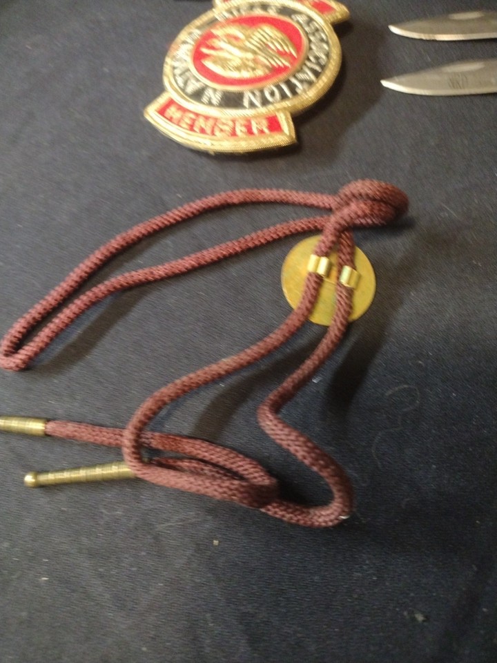 Lifetime NRA Bullion Badge Along With NRA Knives, 100 Year Bolo And ...
