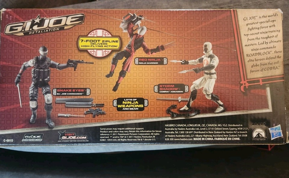 gi joe retaliation Ninja Showdown Set | eBay
