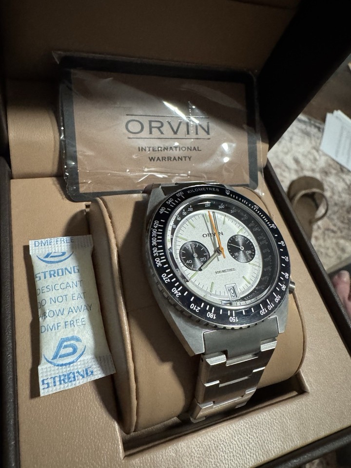 New Men’s Chronograph ORVIN Watch | eBay