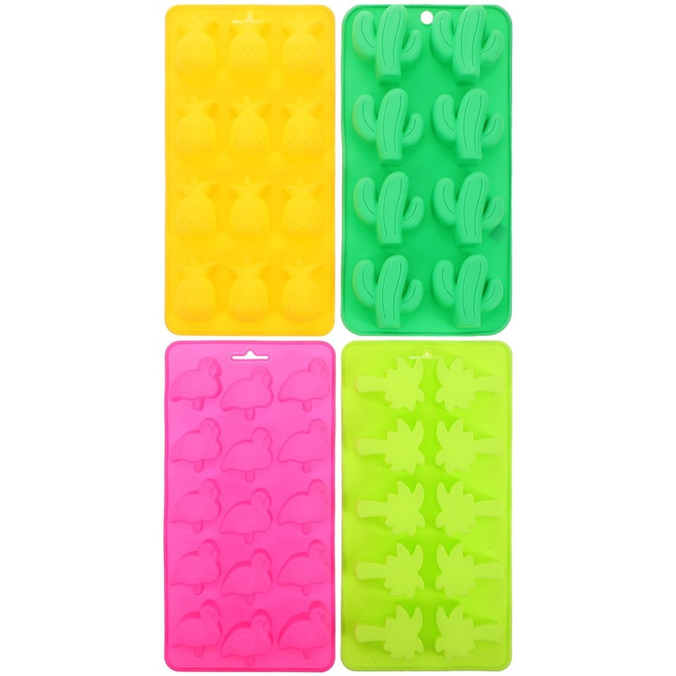 4 Pcs Chocolate Moulds Silicone Coconut Tree Cake Mold for Baking | eBay Australia