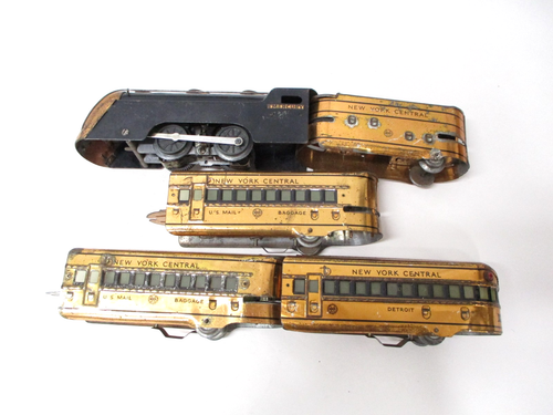 Marx Copper Mercury Streamliner Set Has Wear Prewar O gauge X7801 | eBay