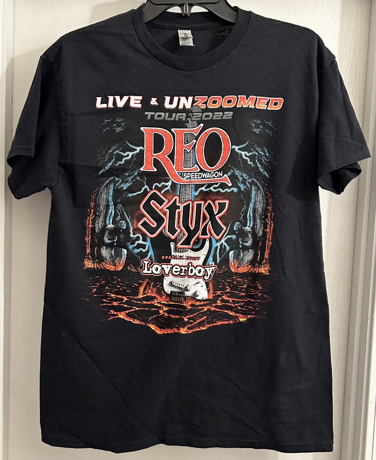 Gildan REO Speedwagon Styx Loverboy Live & Unzoomed T… - Gem