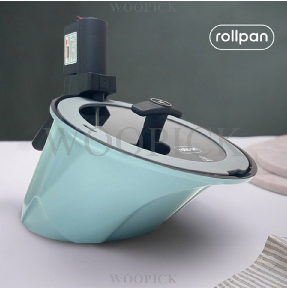 Rollkitchen Rollpan Original Camping Oven Automatic Rotation Cooking ...