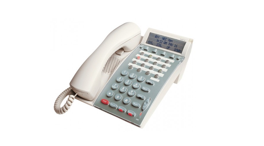 Lot of (10) Fully Refurbished NEC DTP 16D-1 Display Phone (White) | eBay