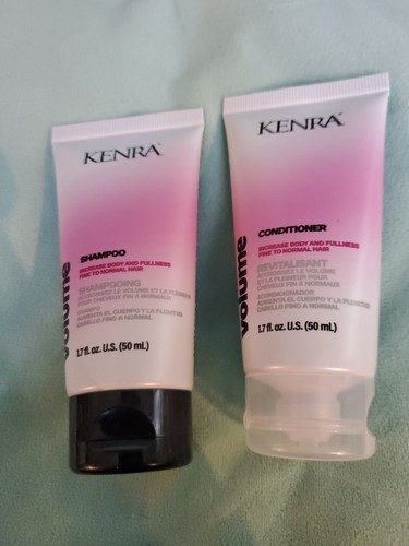 Kenra Volume Shampoo & Conditioner Set Fine to Normal Hair Travel Size ...