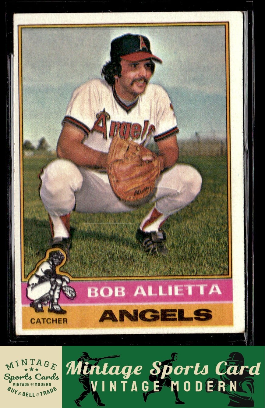 1976 Topps - Bob Allietta - Rookie RC #623 California Angels | eBay