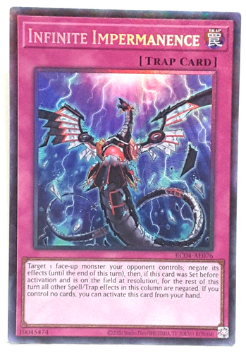 Konami Yugioh Asian-English Infinite Impermanence RC04-AE076 Collection ...