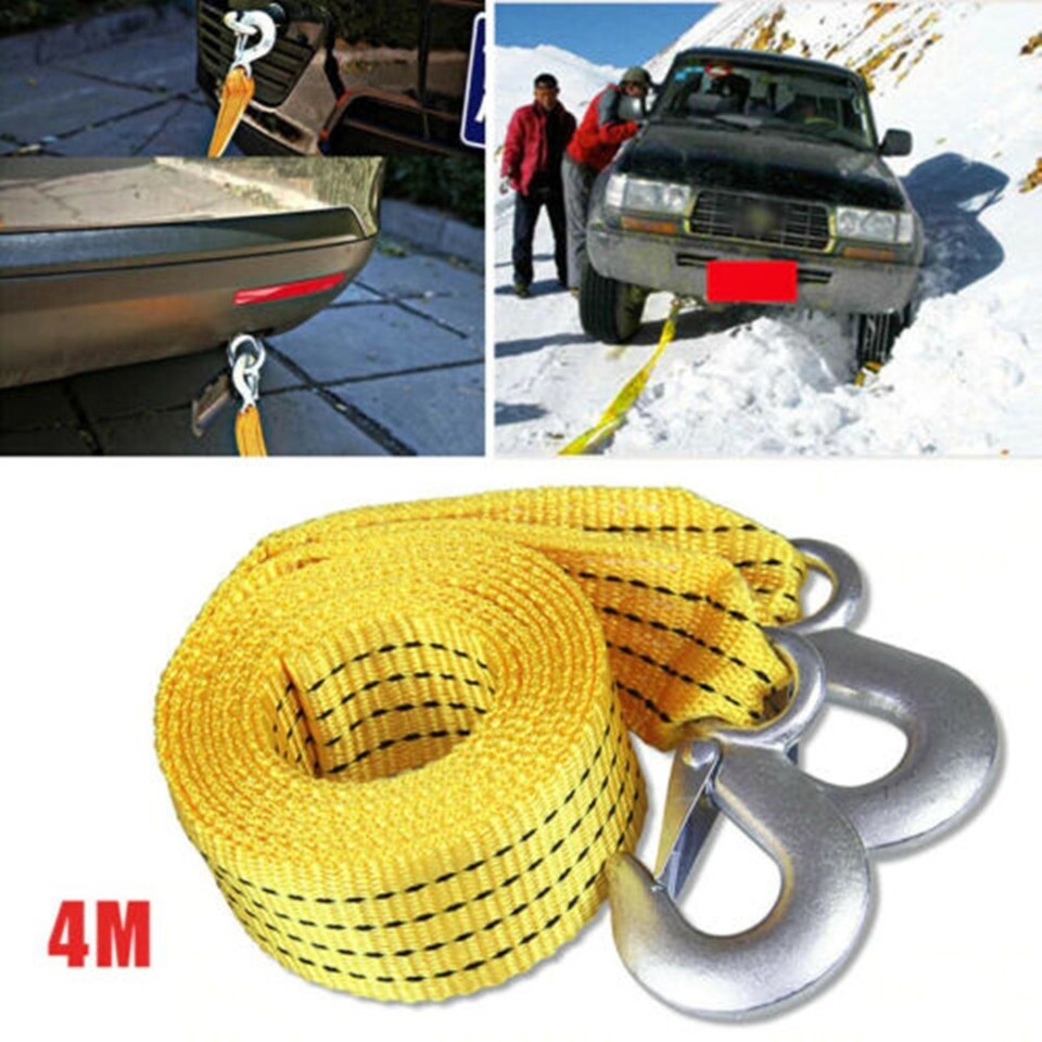 Vehicle Tow Rope Car Tow Cable Car Safety Car Tow Rope Tow Belt | eBay