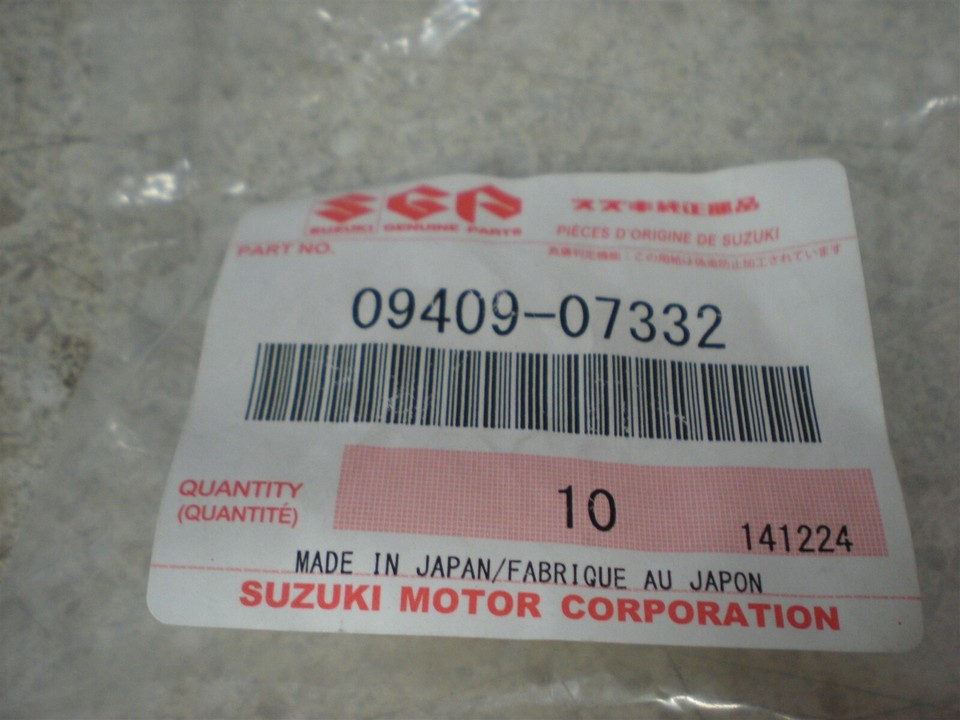 NOS OEM Suzuki Clip 1999-2000 GSX1300R GSX-R750 09409-07332 | eBay
